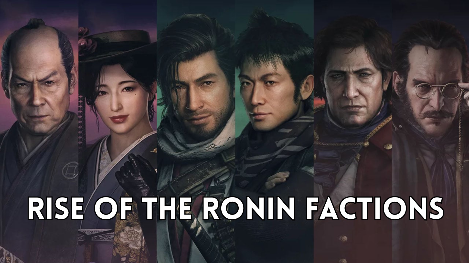 Get To Know Rise Of The Ronin s Characters Factions